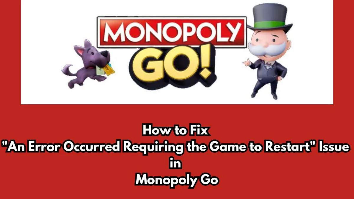 How to Fix "An Error Occurred Requiring the Game to Restart" Issue in ...