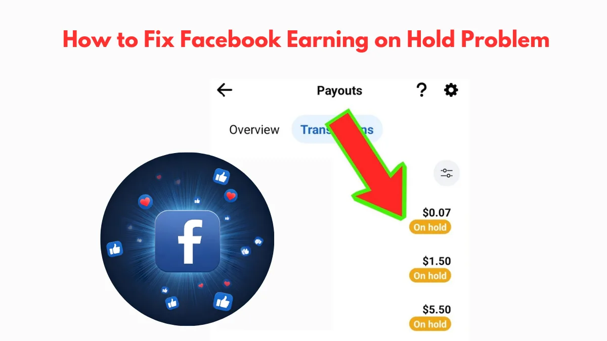 How to Fix Facebook Earning on Hold Problem - Izoate