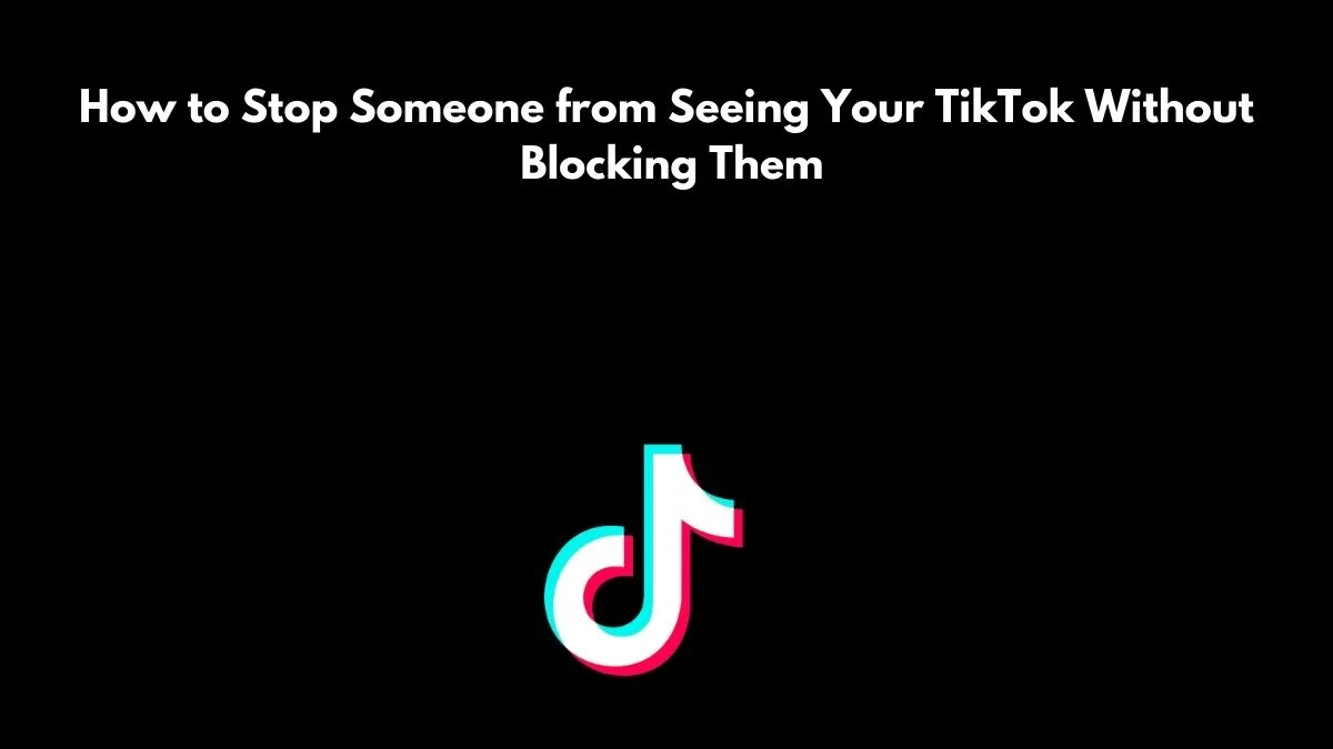 How to Stop Someone from Seeing Your TikTok Without Blocking Them - Izoate