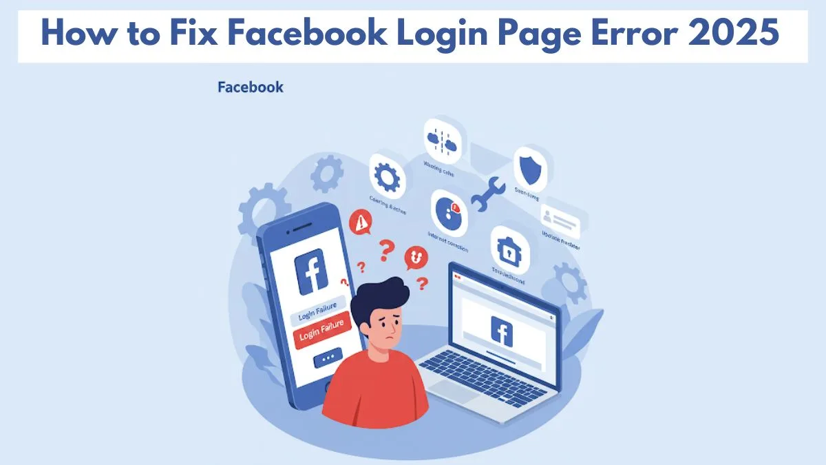 How to Fix Facebook Login Page Error 2025 – A Complete Guide - Izoate
