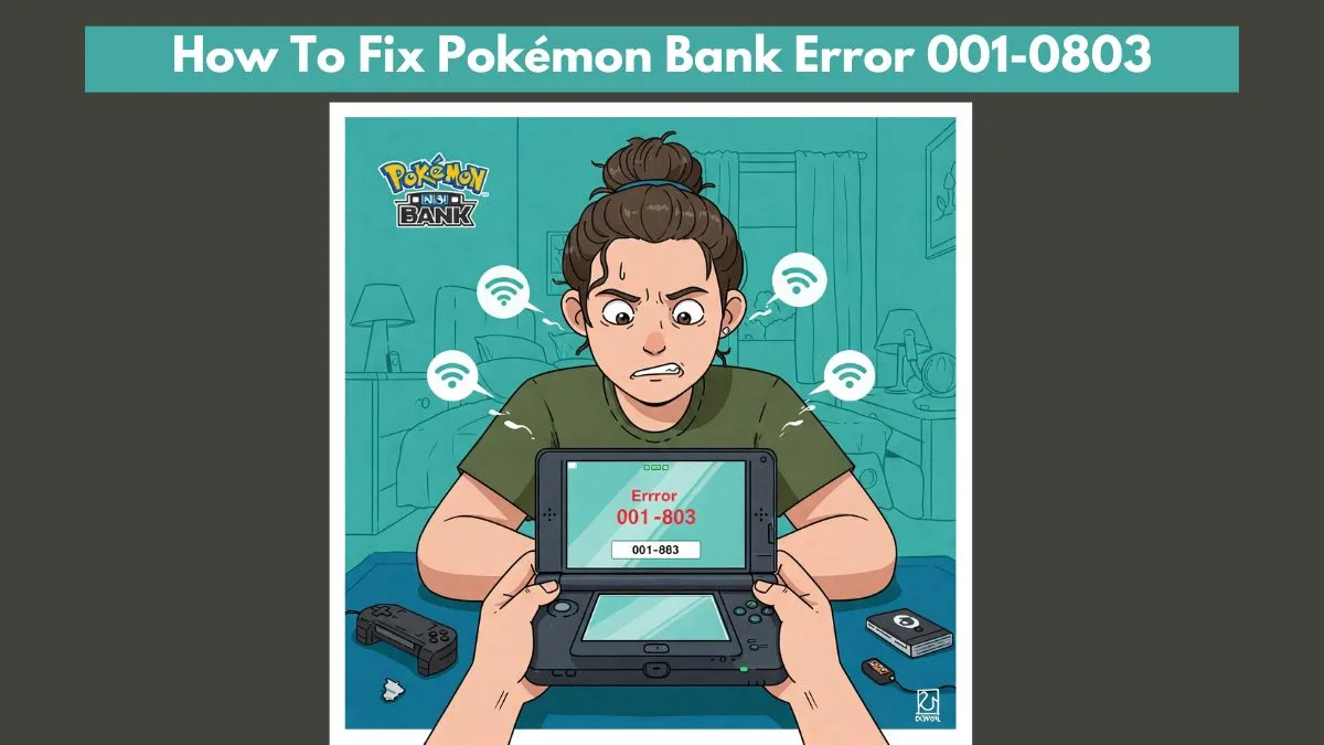 Pokémon Bank Error 001-0803 – Causes, Fixes & What You Need to Know ...