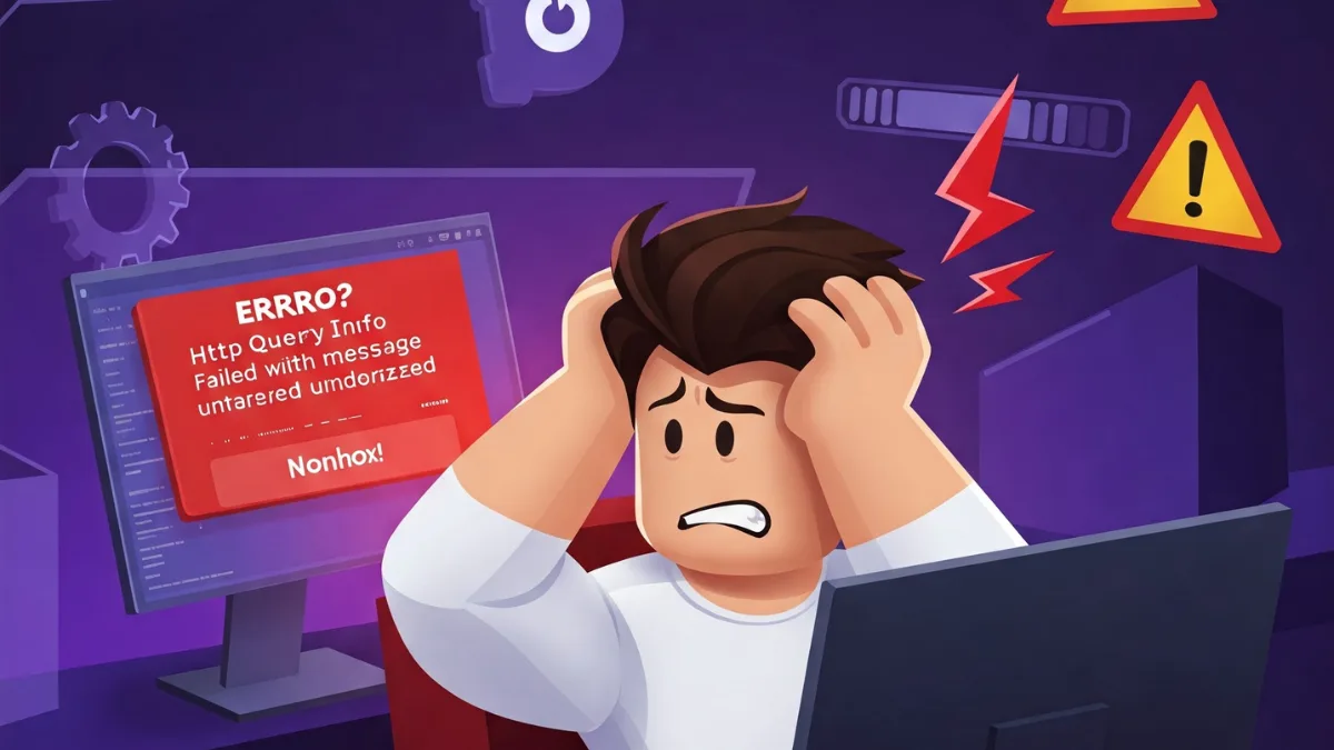 Fix Roblox Error: "HttpQueryInfo Failed with Message Unauthorized" - Izoate
