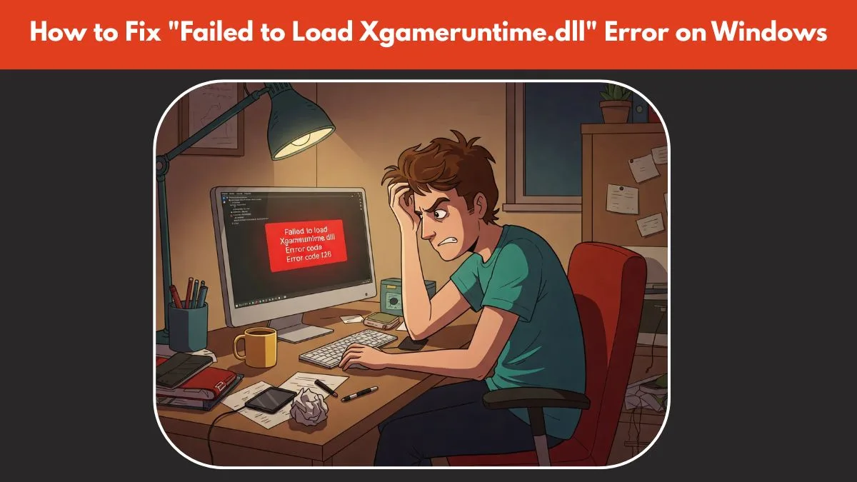 How to Fix "Failed to Load Xgameruntime.dll" Error on Windows - Izoate