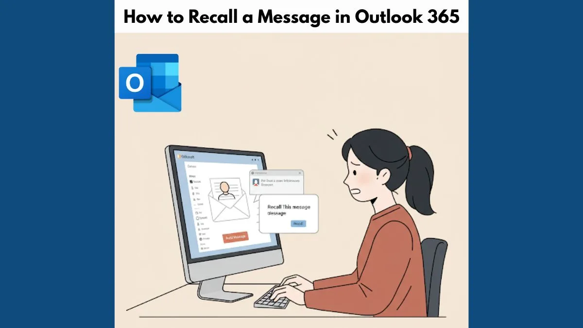 How to Recall a Message in Outlook 365: undo sent email in Outlook - Izoate
