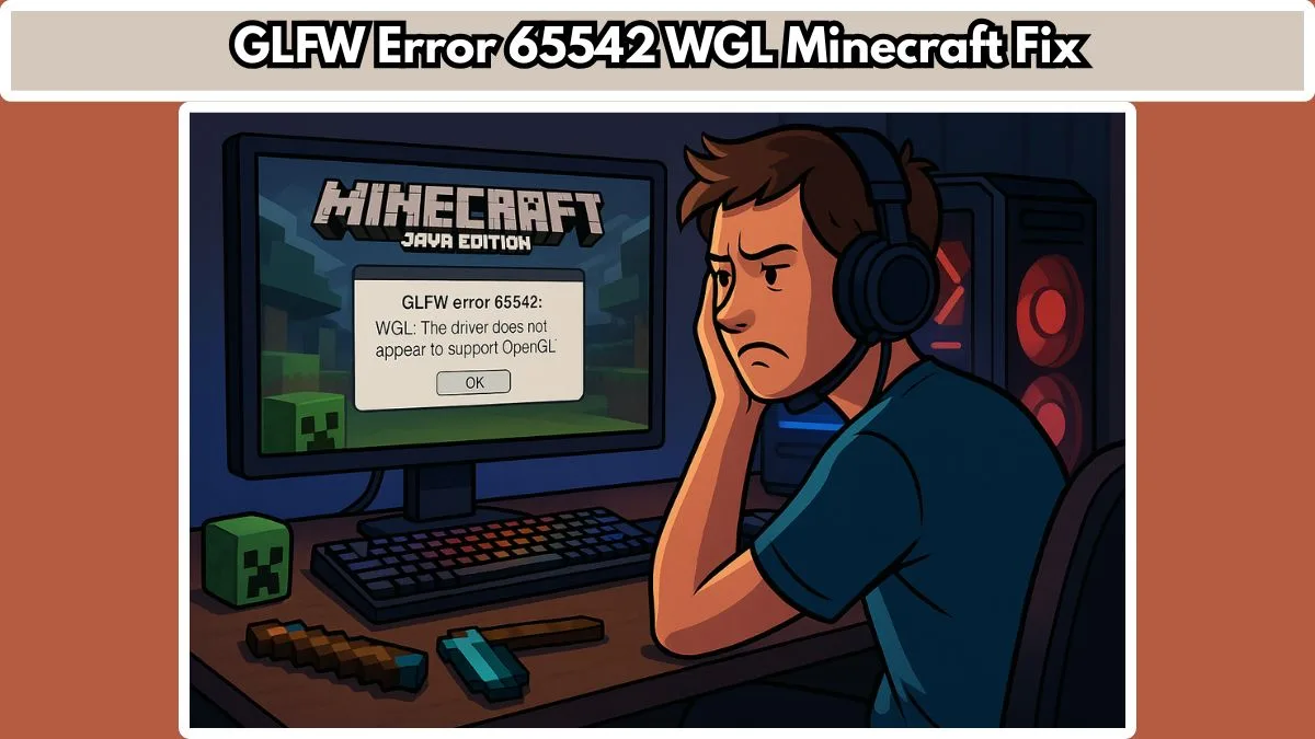 GLFW Error 65542 WGL Minecraft Fix: How to Resolve OpenGL Driver Issues for Smooth Gameplay - Izoate