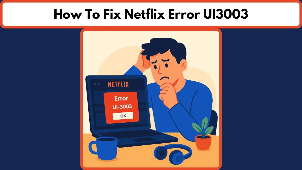 Netflix Error UI3003: What It Means and How to Fix It Quickly - Izoate