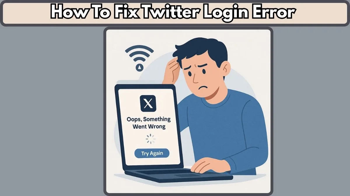“Oops, Something Went Wrong” — X (Twitter) Login Error: What It Means and How to Fix It - Izoate