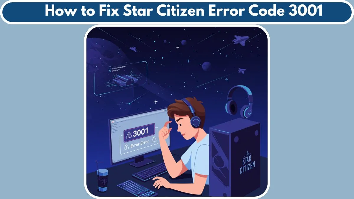 How to Fix Star Citizen Error Code 3001: A Complete Troubleshooting Guide - Izoate