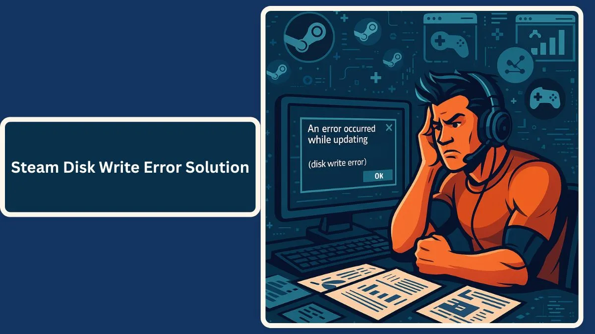 How to Fix Disk Write Error on Steam: Unable to Download or Update ...