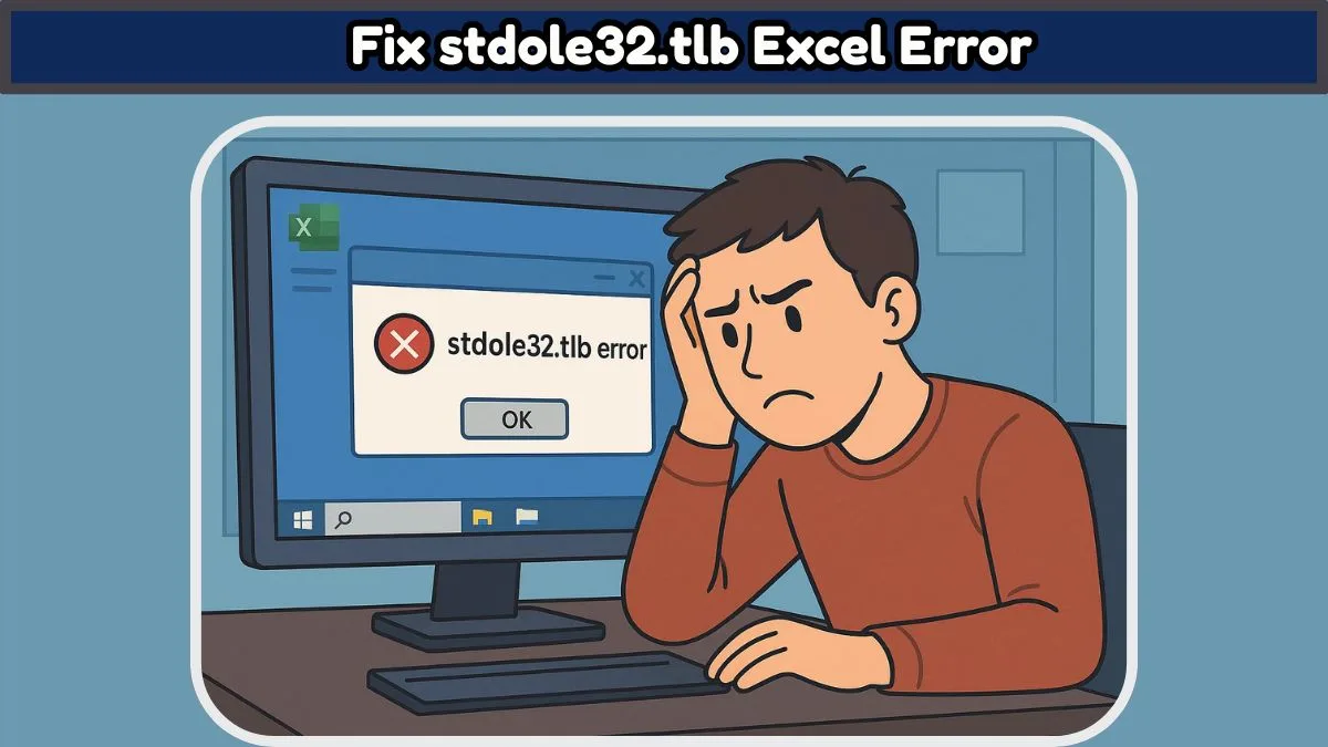 How to Fix stdole32.tlb Excel Error in 2025 (Windows 11, 10, 7 Guide ...