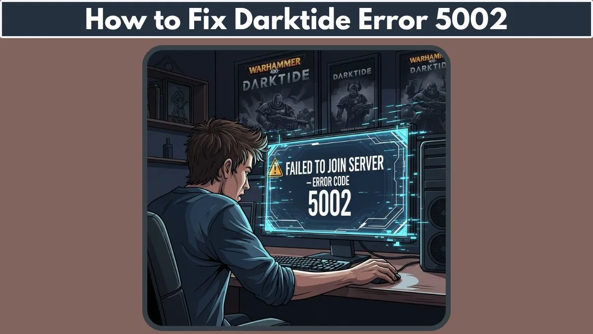 How to Fix Darktide Error 5002 Warhammer: Resolve 5002 Error Can’t Connect to Server - Izoate
