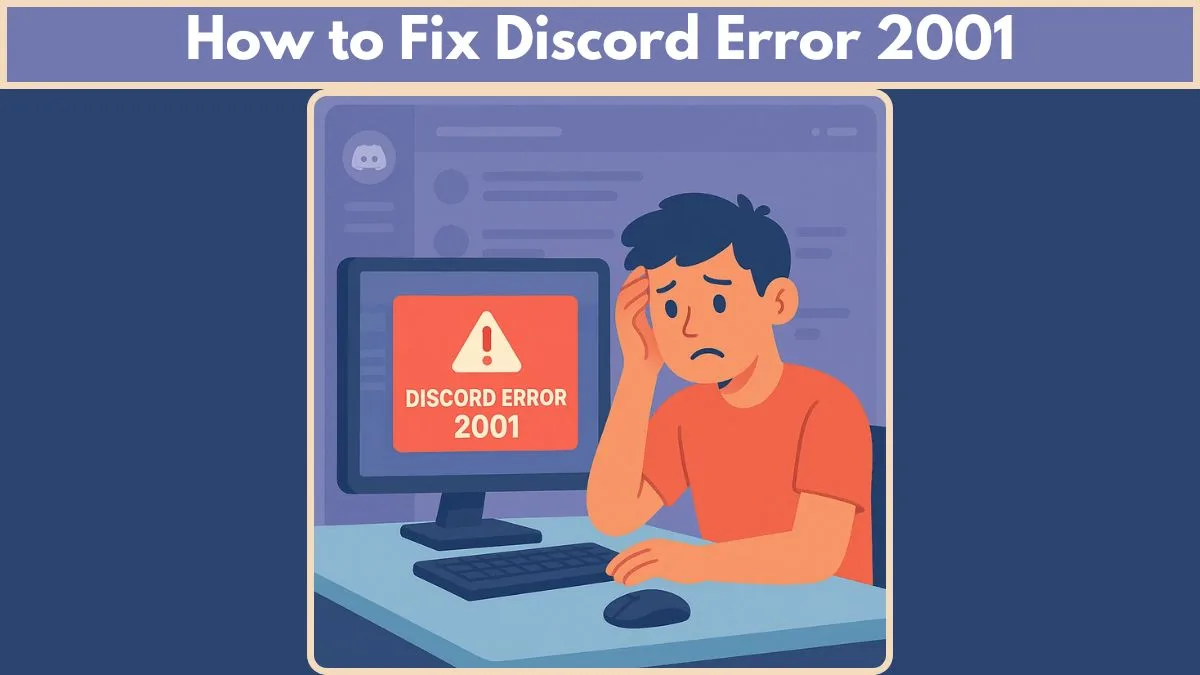 How to Fix Discord Error 2001: Stream Start Failure Solution - Izoate
