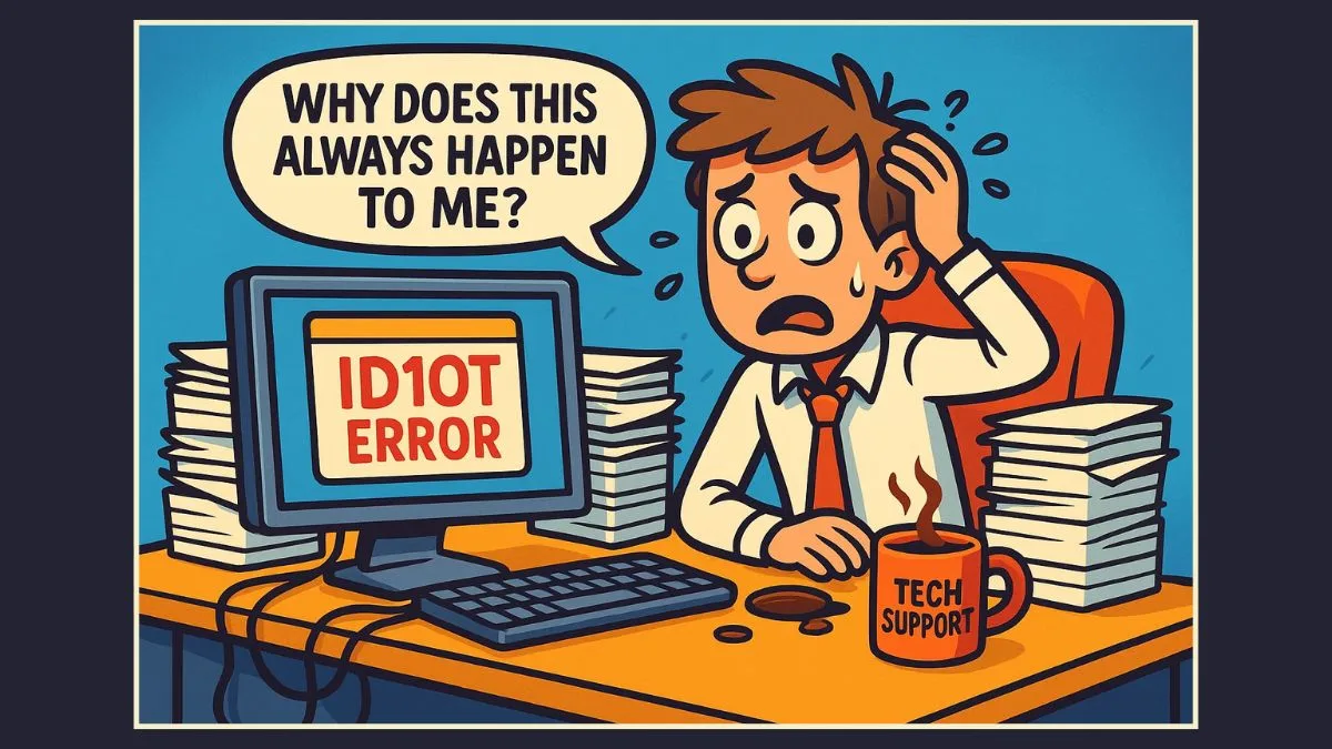 What is ID10T Error? Understanding the Humorous Tech Term and How to ...