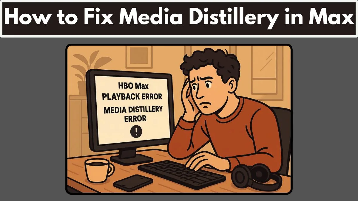 How to Fix Media Distillery Error Max: Troubleshooting for HBO Max Playback Issues - Izoate
