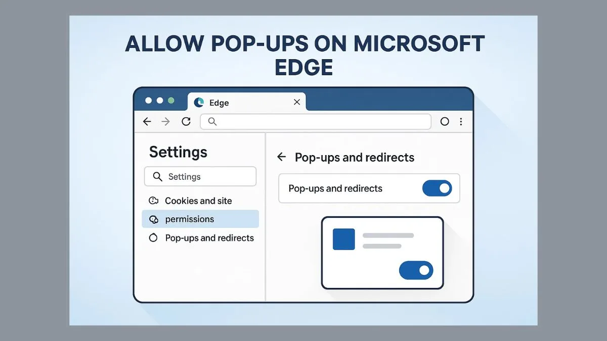 How to Allow Pop-Ups on Microsoft Edge: Complete Guide to Edge Browser ...