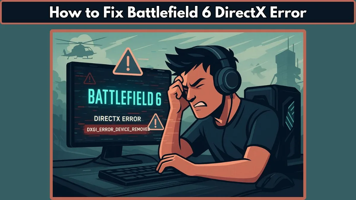 How to Fix Battlefield 6 DirectX Error in 2025: 6 Proven Ways to ...