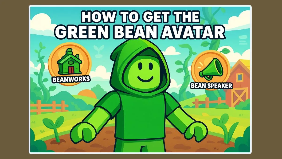 How to Get Green Bean Avatar in Roblox: Guide to Unlocking the Green ...