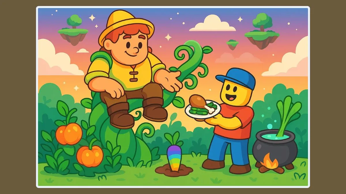 How to Make Food for the Giant in Grow a Garden: Cooking Kit, Recipes ...