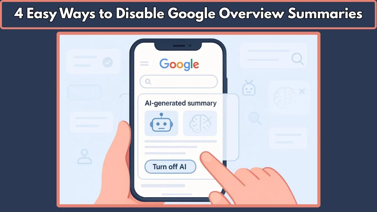 How to Turn Off Google AI on iPhone: 4 Easy Ways to Disable Google ...