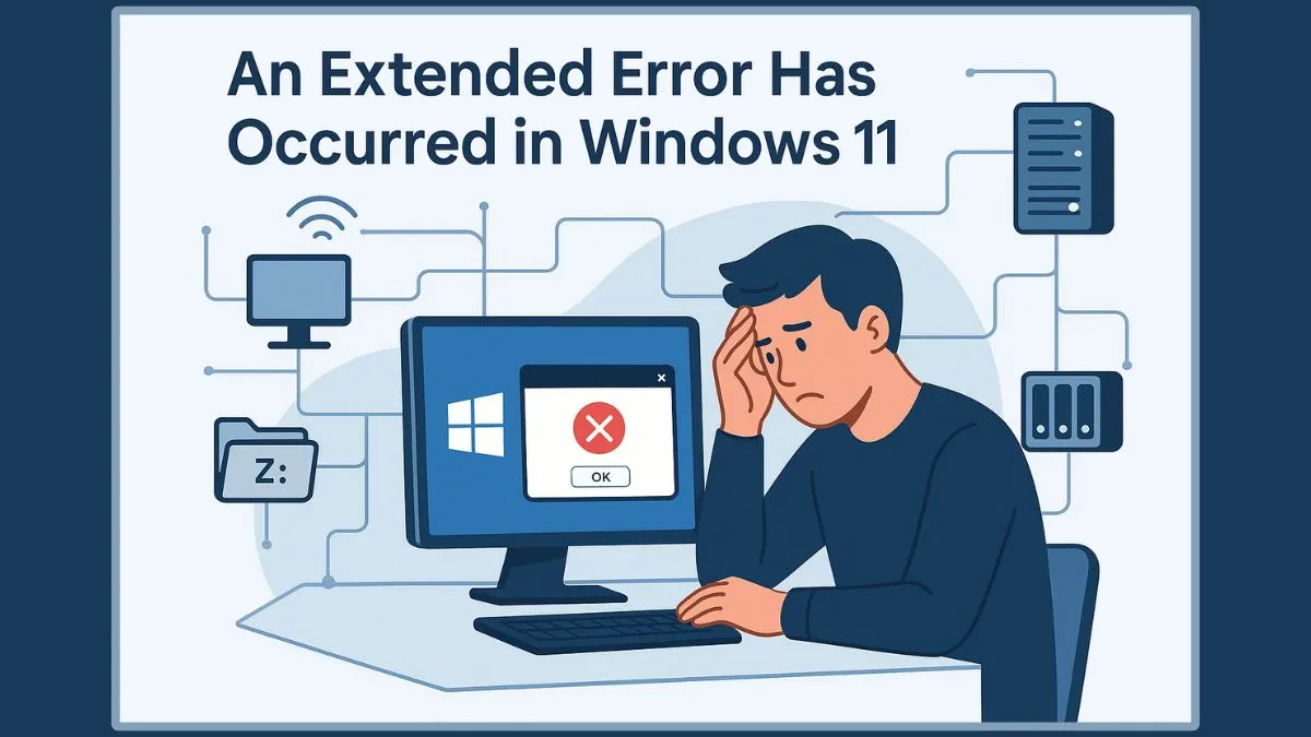 Windows 11 An Extended Error Has Occurred Fix: Resolve Network Shares ...