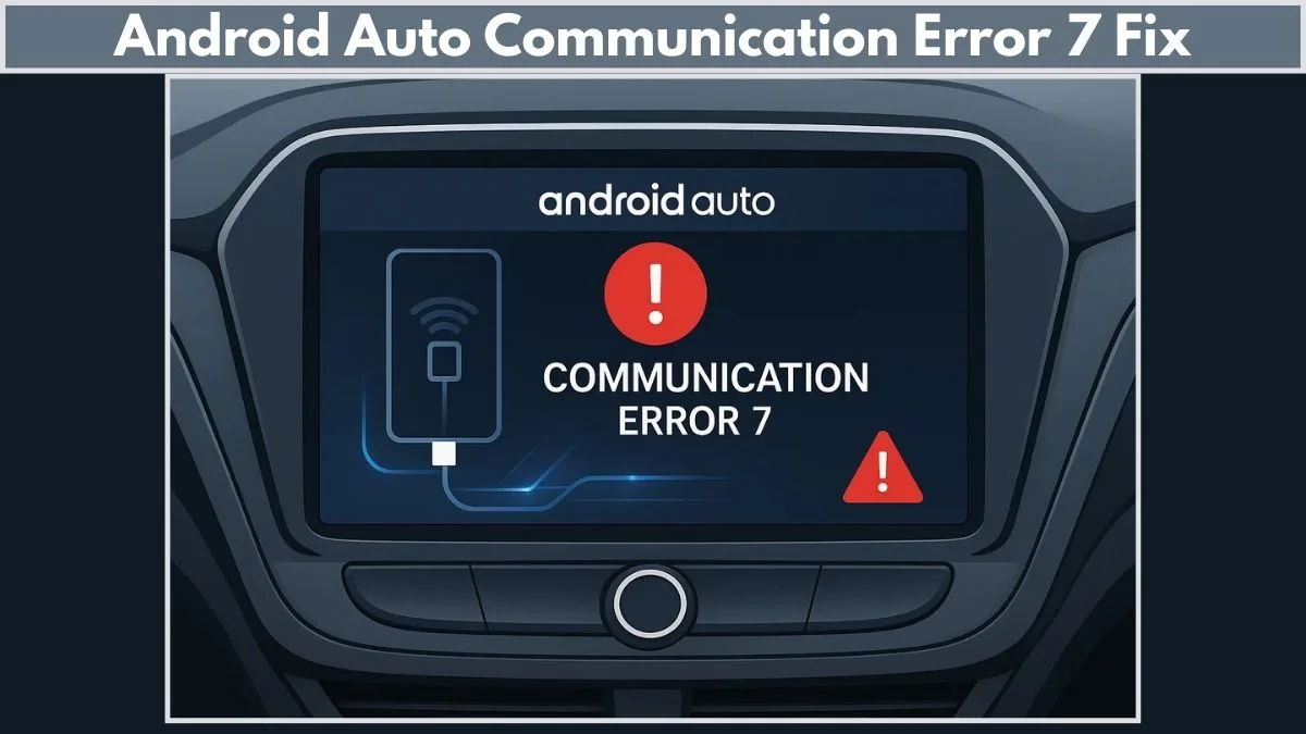 How to Fix Android Auto Communication Error 7: 8 Easy Ways to Solve ...