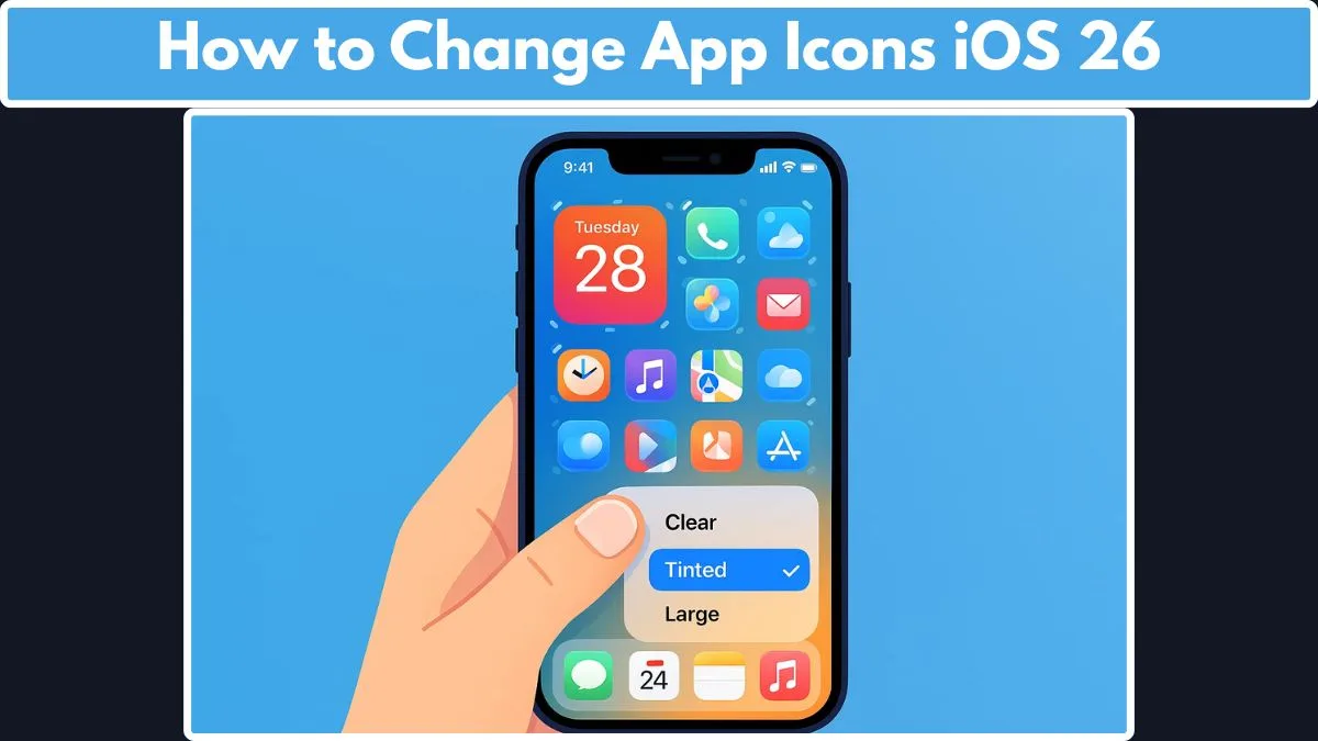 How to Change iPhone App Icons Without Jailbreak in iOS 26: Customize ...