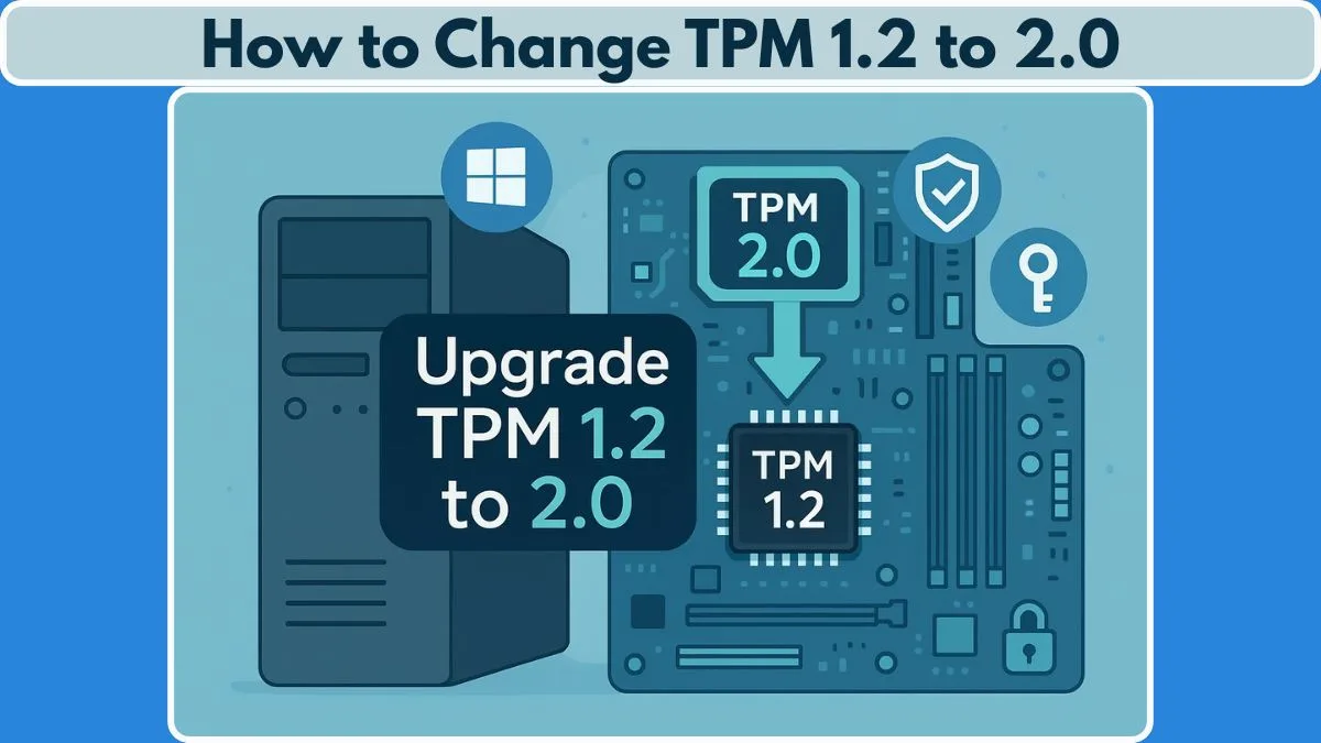 How to Change TPM 1.2 to 2.0: Quick Guide to Enable TPM 2.0 Upgrade for ...