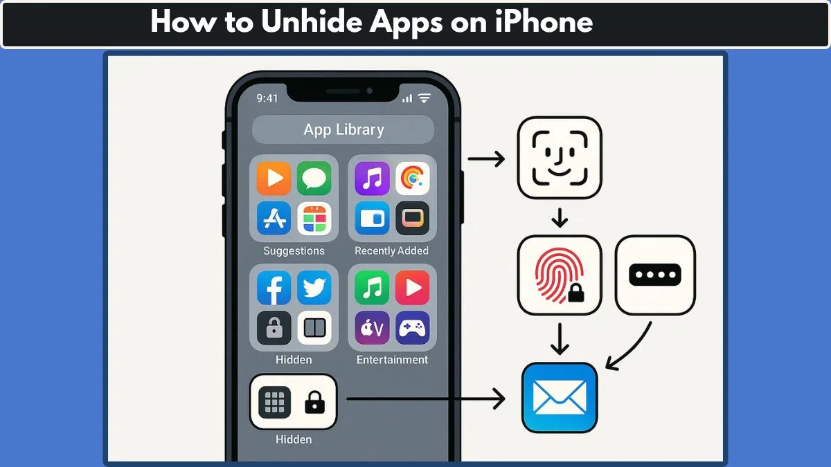How to Unhide Apps on iPhone in 2025: Best Ways to Recover Hidden Apps ...