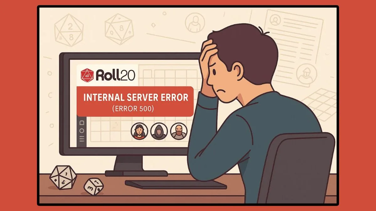 How to Fix Internal Server Error Roll20: Solutions for Roll20 Not ...
