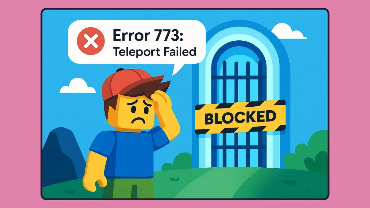 How to Solve Roblox Error Code 773: Fix Teleport Validation Failed ...