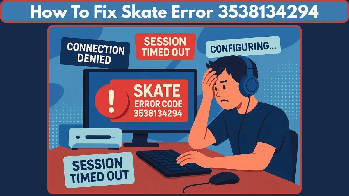Skate Error 3538134294 Fix: Full Guide to Solving Multiplayer Connection Issues - Izoate