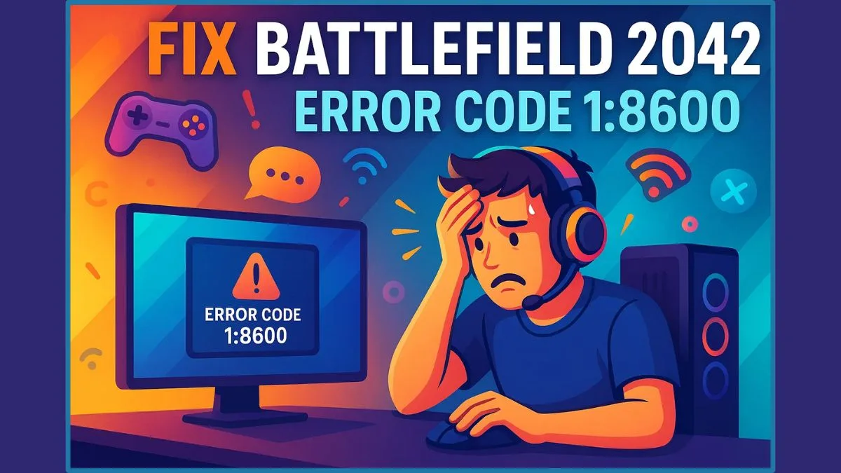 Battlefield 6 Error Code 1:8600 Fix: Resolve Connection Error in Battlefield 2042 - Izoate