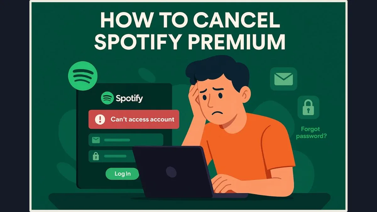 How to Cancel Spotify Premium Without Login, Email, or Password - Izoate
