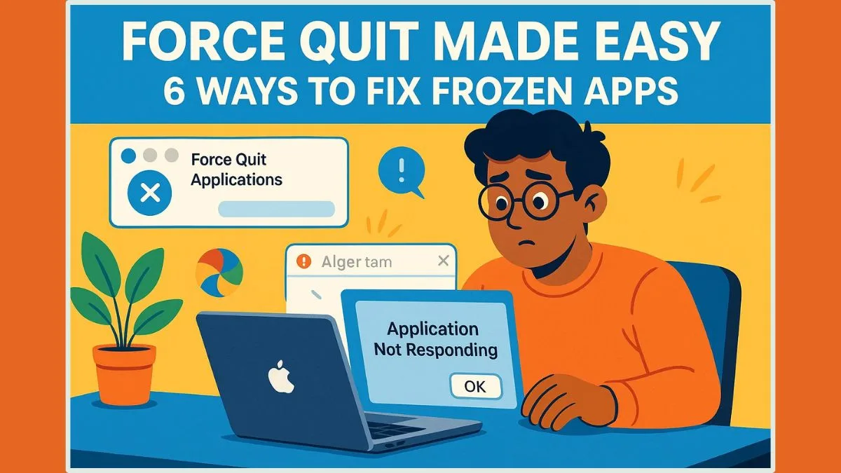 How to Force Quit an App on Mac: 6 Easy Ways to Close Frozen Apps on ...