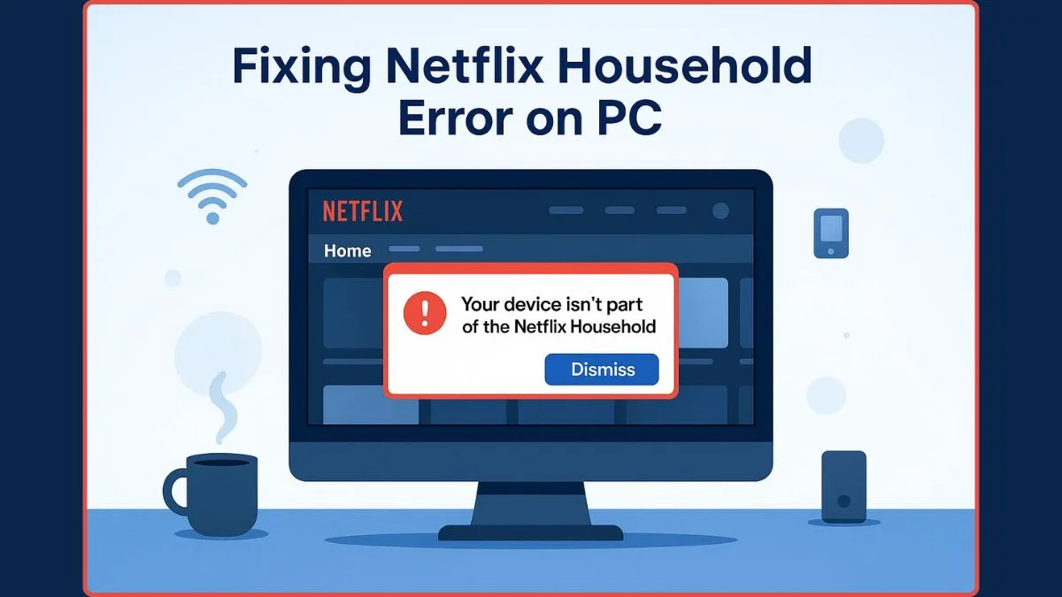How to Bypass Netflix Household Error on PC: Fix 'Your Device Isn’t Part of Netflix Household ...