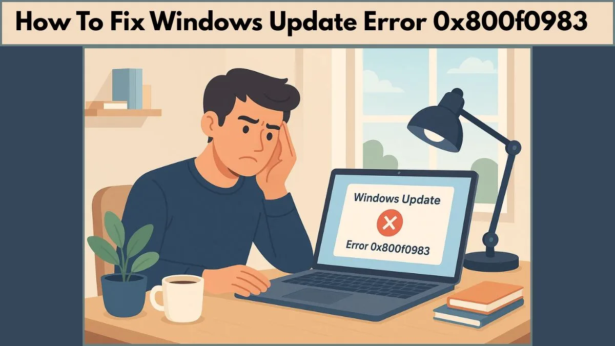 Fix Windows Update Error 0x800f0983 Easily on Windows 11 - Izoate
