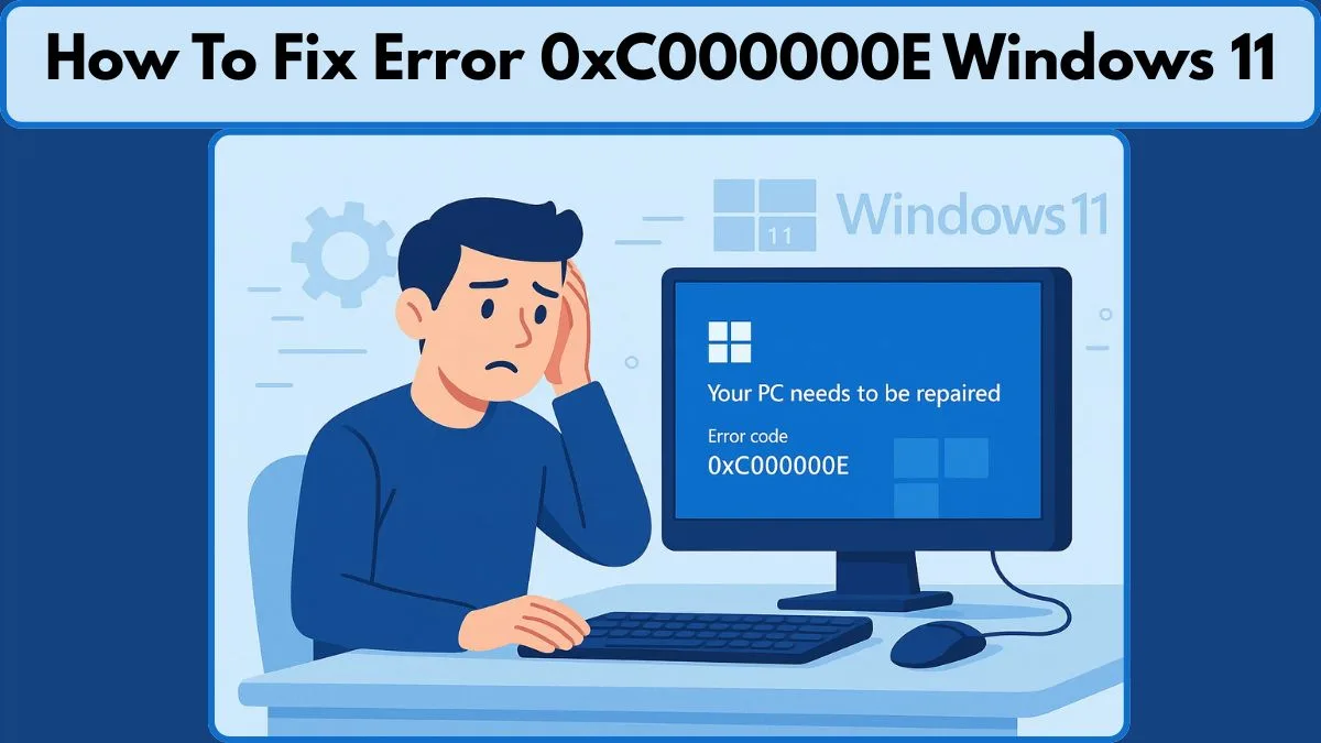 7 Proven Methods to Fix Error Code 0xC000000E on Windows 11 - Izoate