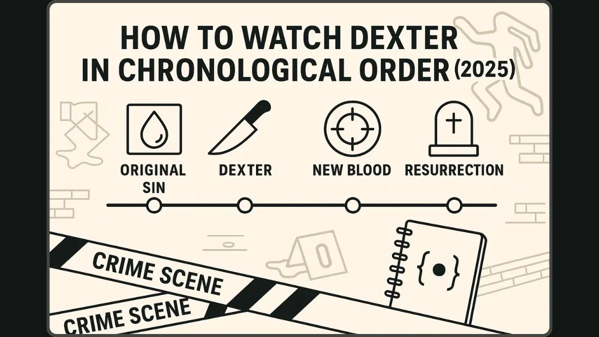 How to Watch Dexter in Chronological Order (2025): Complete Series ...
