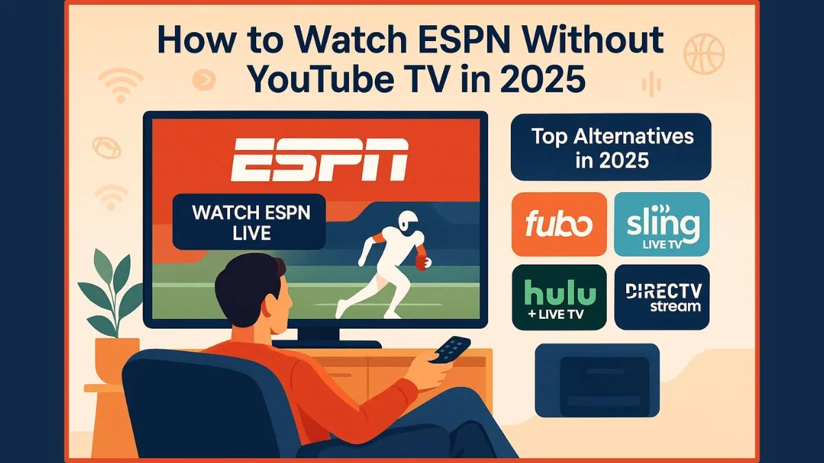 How to Watch ESPN Without YouTube TV in 2025: Top Alternatives for ESPN ...