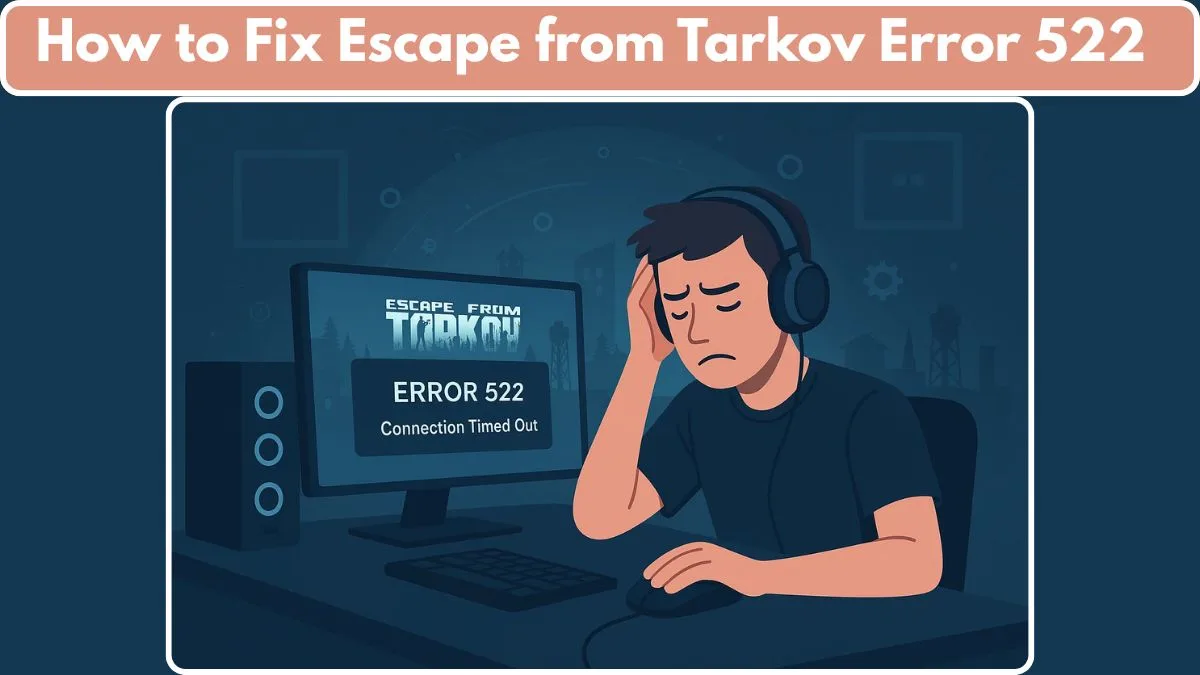 How to Fix Escape from Tarkov Error 522: Quick Fix for EFT Disconnecting Error - Izoate