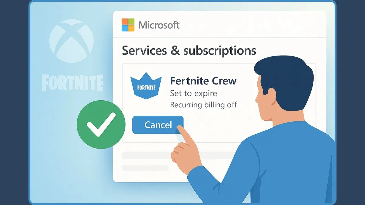How to Cancel Fortnite Crew on Xbox: Quick Way to Turn Off Recurring ...