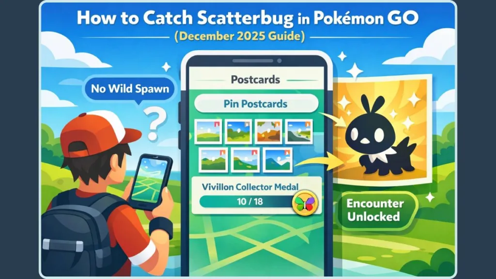 How to Catch Scatterbug in Pokémon GO: Fix the “Catch a Scatterbug” Task - Izoate