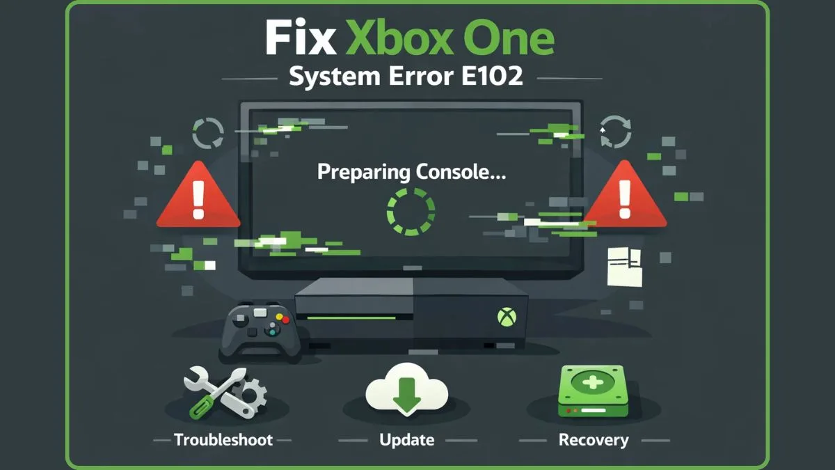 How to Fix Xbox One System Error E102 When Stuck on “Preparing Console ...