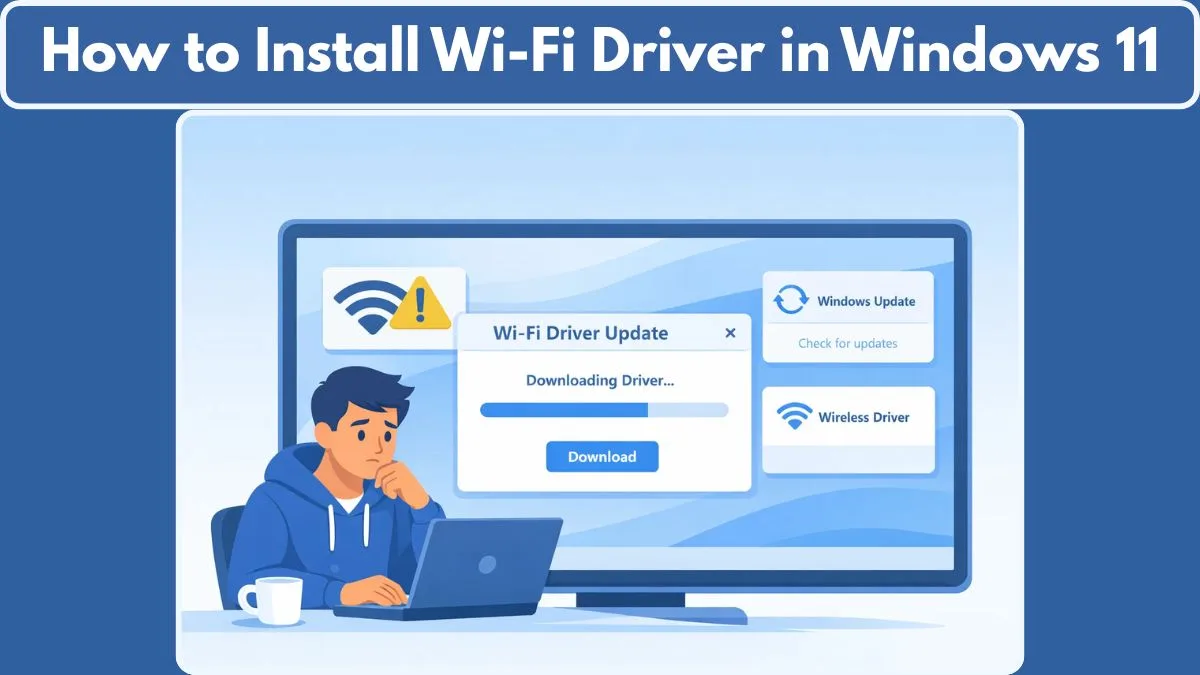 3 Proven Methods to Install Wi-Fi Driver in Windows 11 - Izoate
