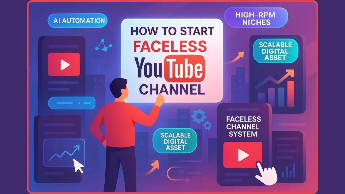How to Start Faceless YouTube Channel in 2026 (High-RPM Niches That Actually Work) - Izoate