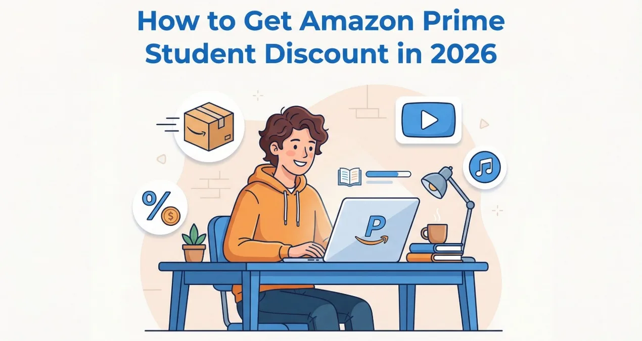 How to Get Amazon Prime Student Discount in 2026: Eligibility, Cost ...