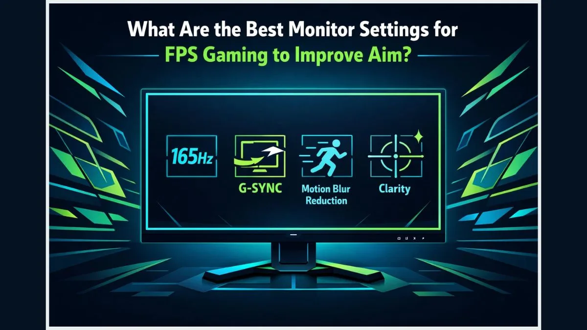 What Are the Best Monitor Settings for FPS Gaming to Improve Aim? - Izoate