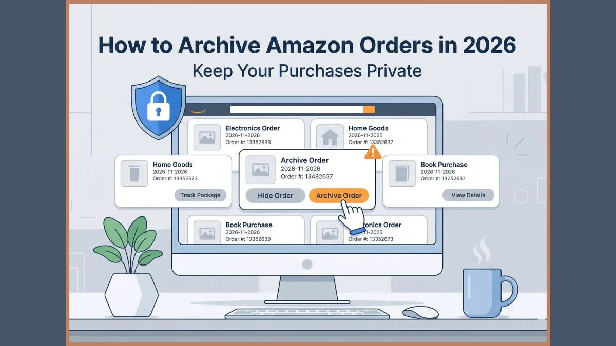 How to Archive Amazon Orders (2026): Keep Your Purchases Secret - Izoate