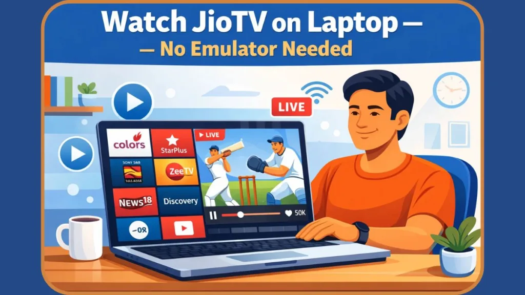 How to Watch JioTV on PC or Laptop Without Using Emulator - Izoate