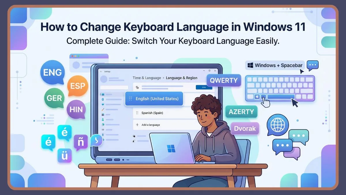 How to Change Keyboard Language in Windows 11: Complete Guide To Switch ...
